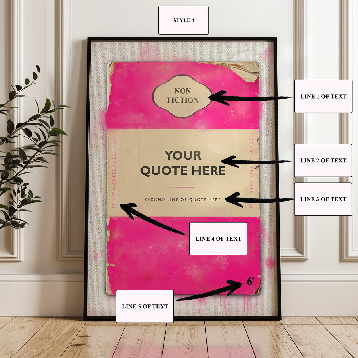 Personalised Classic Book Cover Styles – Magic Posters