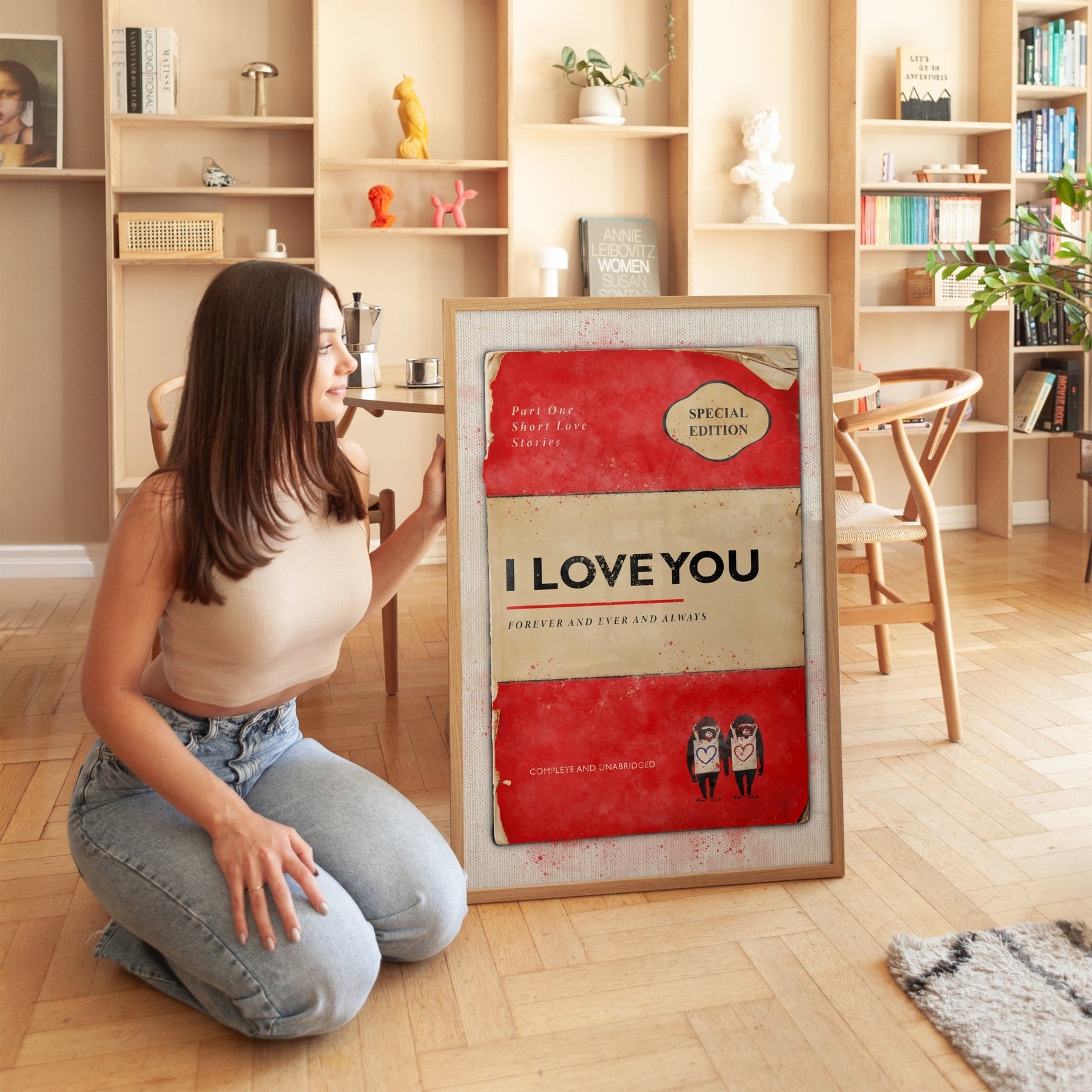 Personalised If You Ever Leave Me Book Cover Art Print - Magic Posters