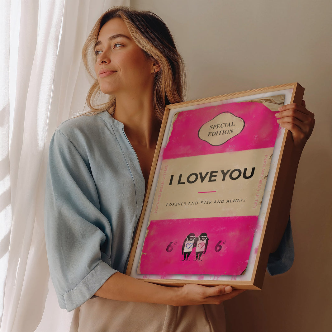 Personalised Book Cover Prints - Magic Posters