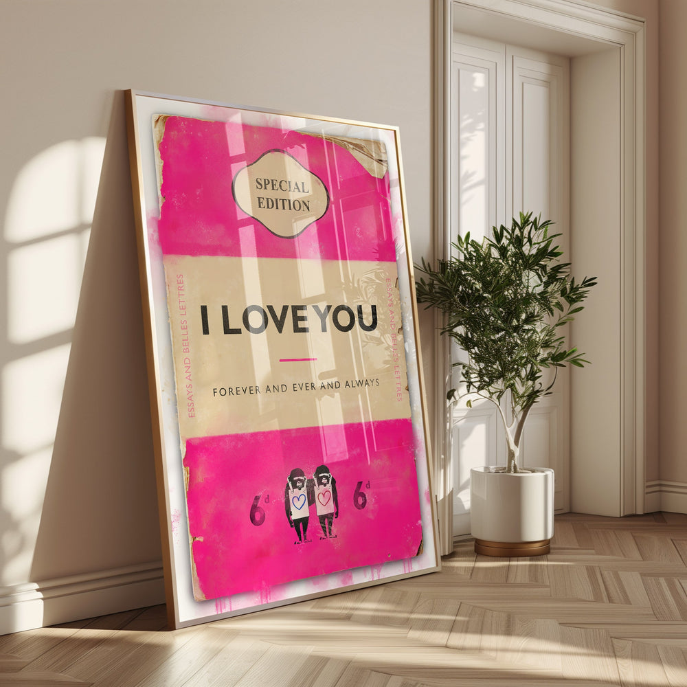 Personalised Book Cover Art Print (Oversized Design) - Magic Posters