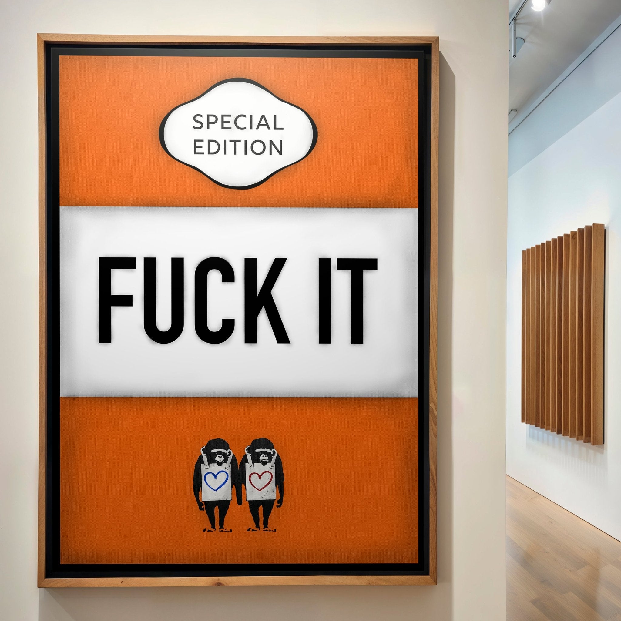 Pop Art Edition James Robins F%$k It Print - Magic Posters